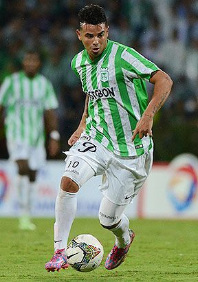 Edwin Cardona, el jugador estrella y pieza clave en el Atlético Nacional