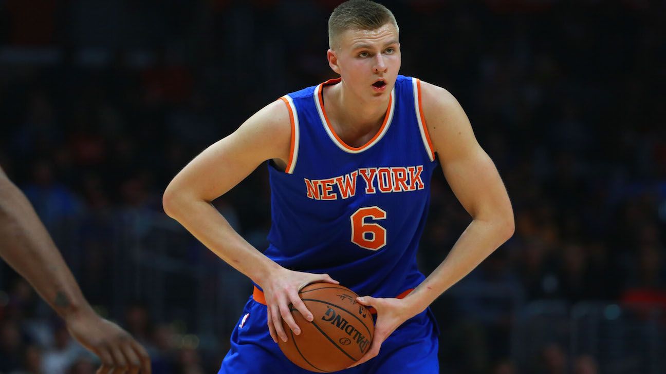 Kristaps Porzingis: "El objetivo #1 de los Knicks son los playoffs"