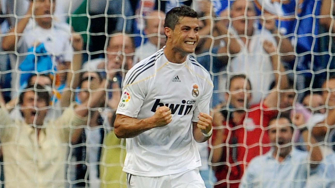 Se cumplen siete años del primer gol de Ronaldo con el Real Madrid - ESPN