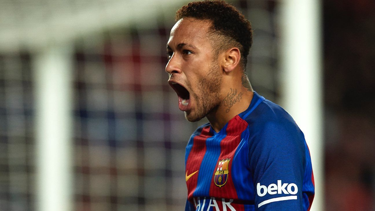 Neymar tuvo una noche redonda ante el Athletic de Bilbao - ESPN