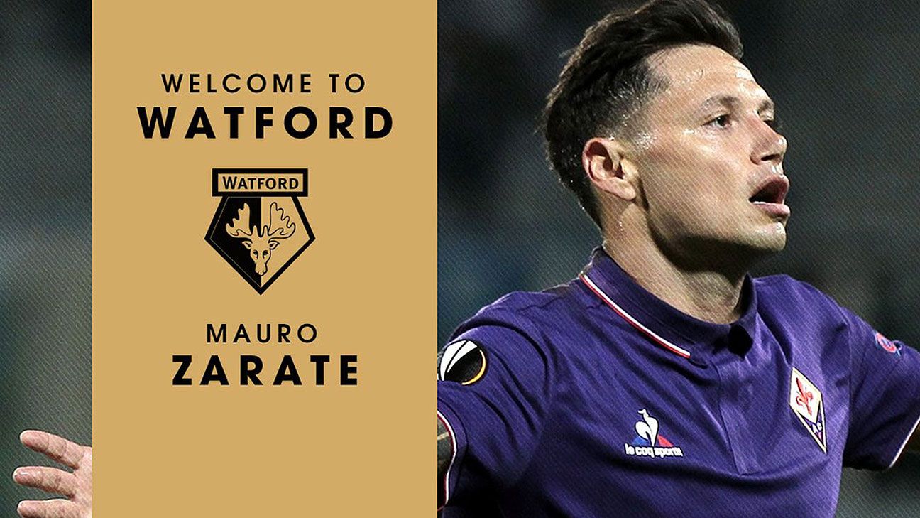 Watford le dio la bienvenida a Mauro Zárate