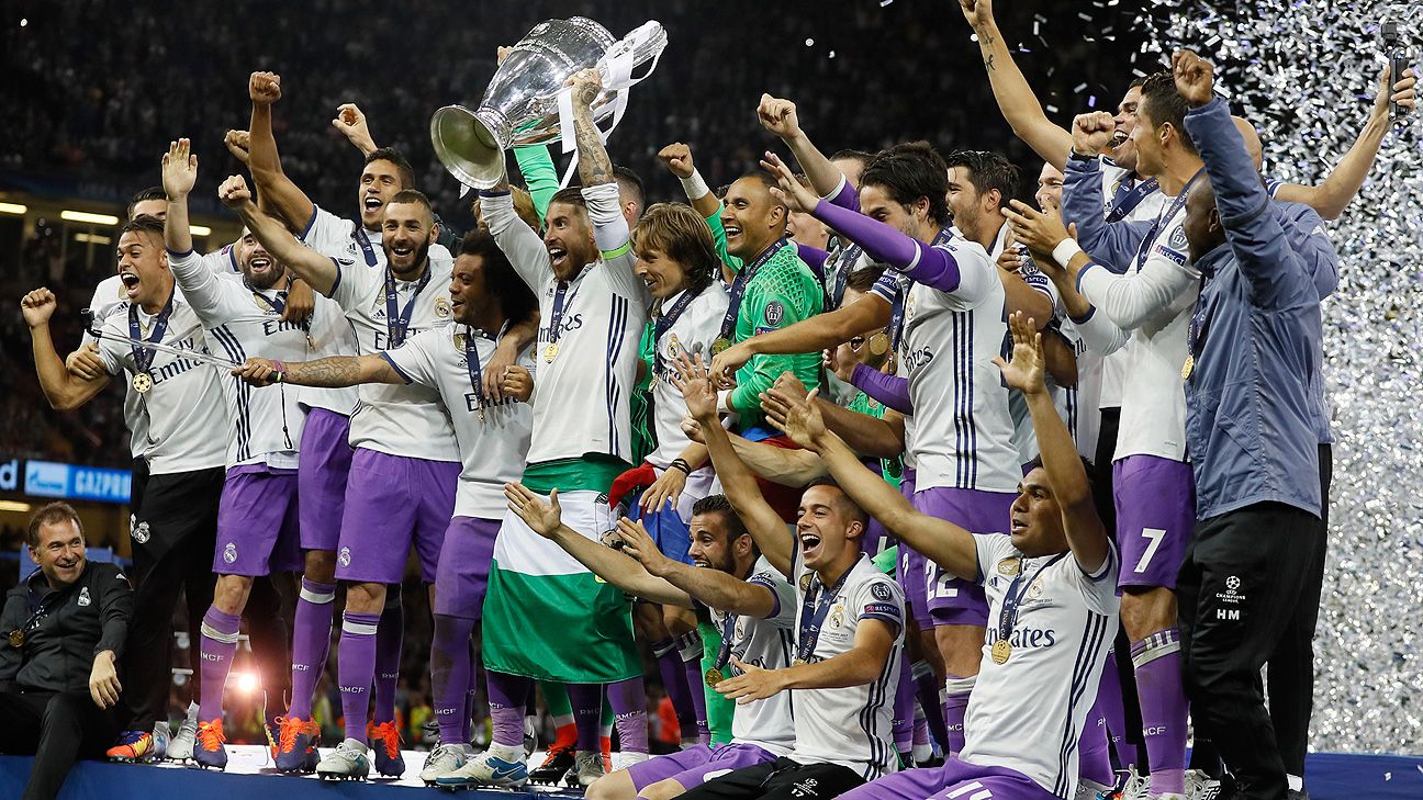 Números del campeonato N° 12 del Real Madrid en Champions League