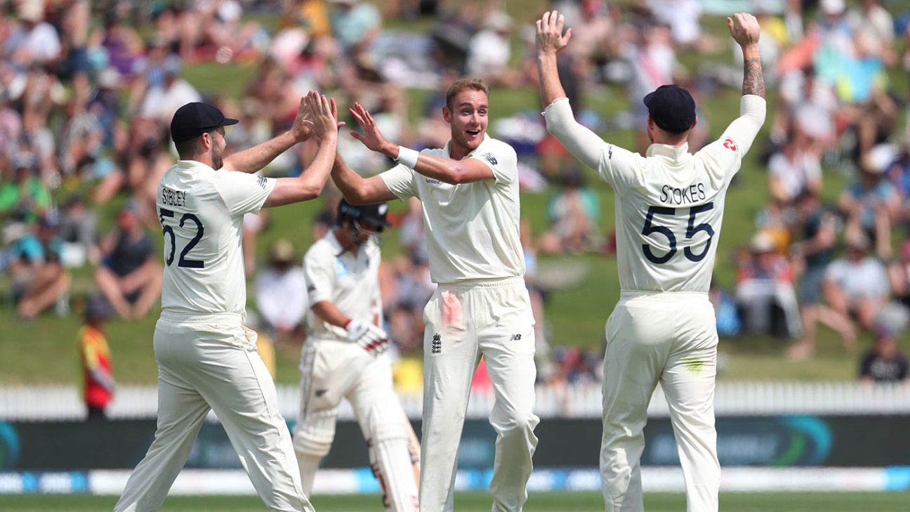 'Bat once, bat big' - Stuart Broad lays out plan for England to level ...