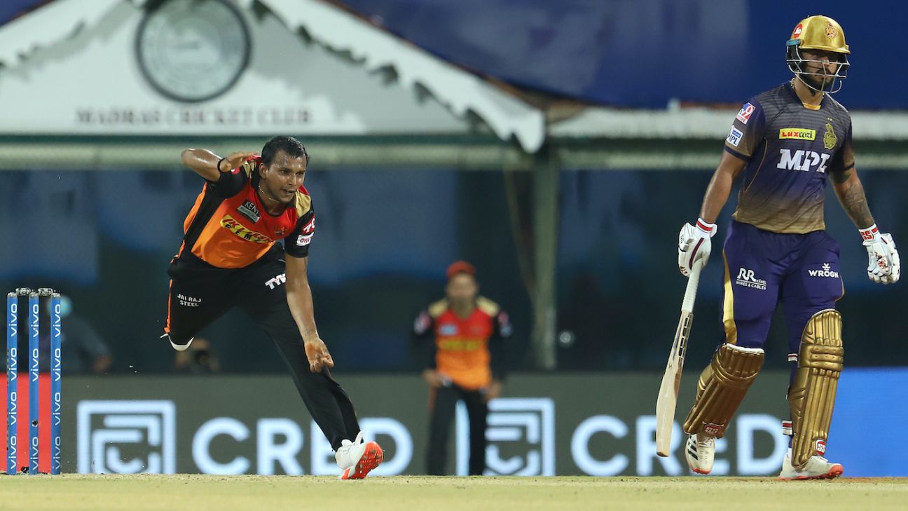 Natarajan out of IPL with knee injury - ESPN