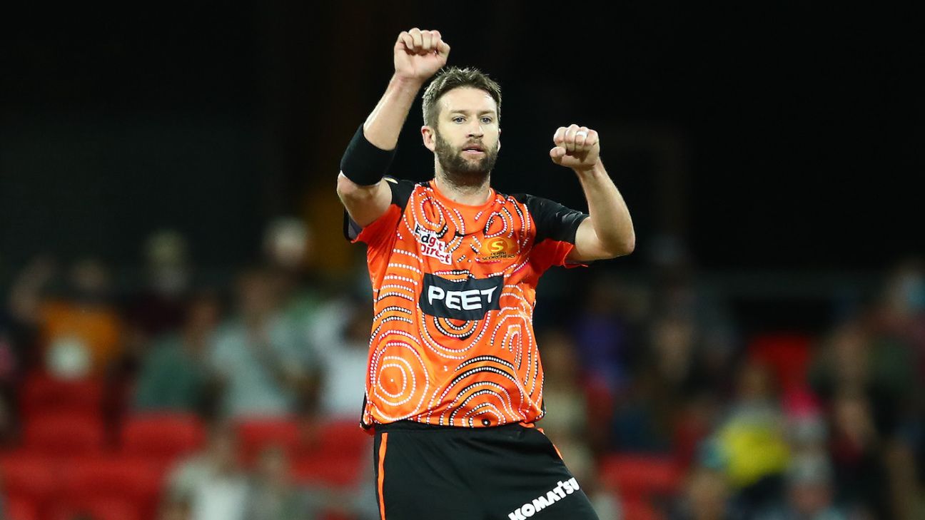 Why did AJ Tye tape his captain's bat to the dressing-room roof? - ESPN