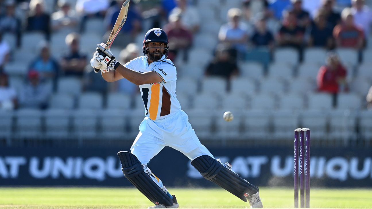 Yorkshire is expected destination for Shan Masood after Derbyshire exit ...