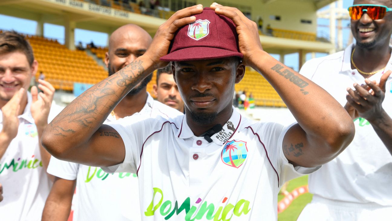 Impressive Test debut adds to Athanaze's special year - ESPN