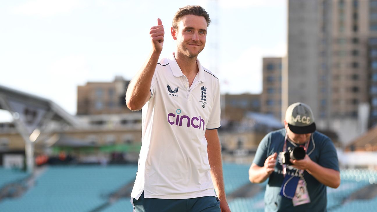 What Stuart Broad said after announcing his retirement - ESPN