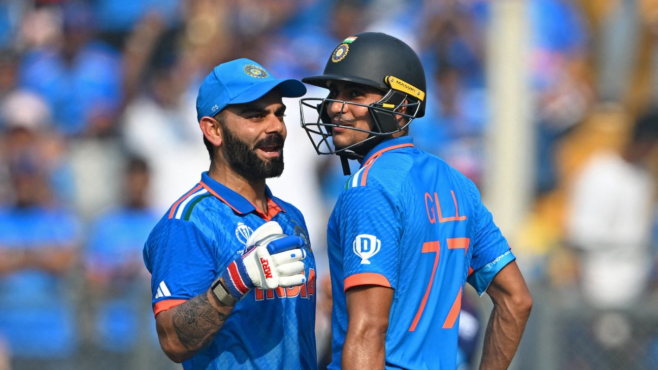 Gill, Siraj lead big Indian splash at the top of ICC ODI rankings - ESPN