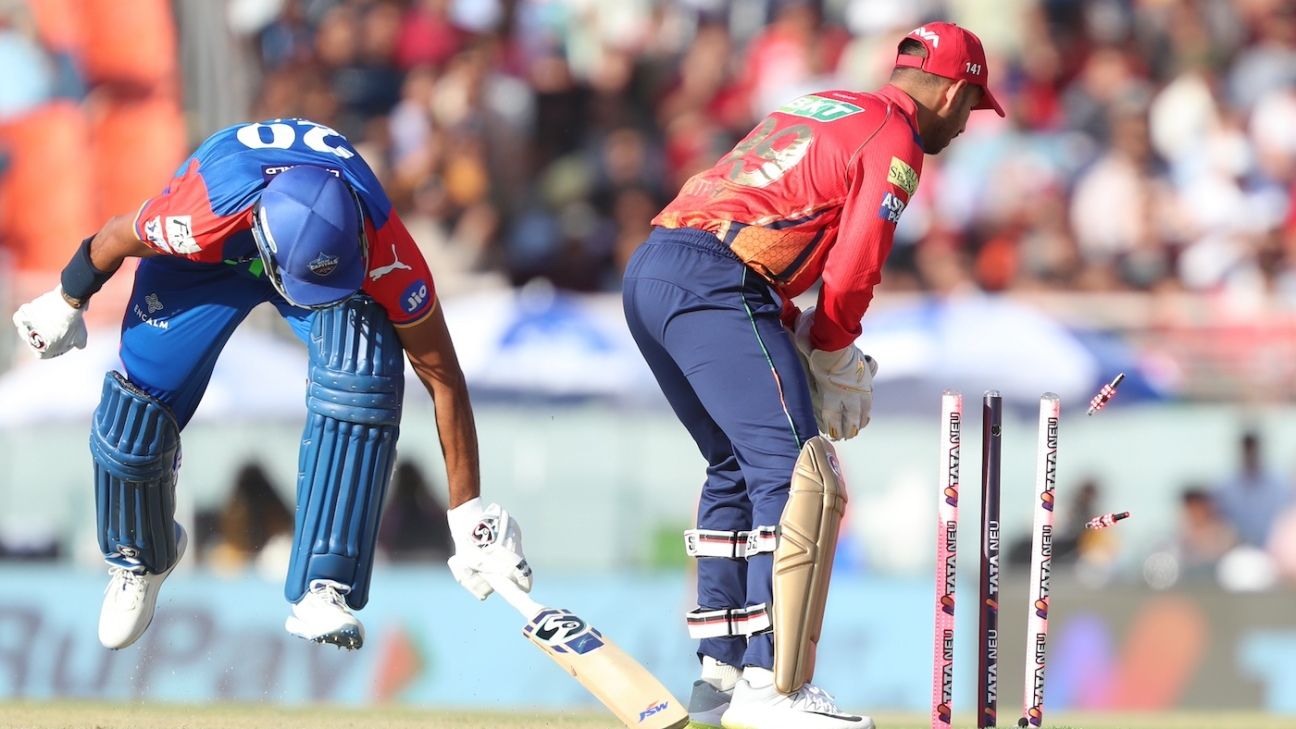 Unchanged PBKS opt to bat; DC hand IPL debut to Madhav Tiwari - ESPN