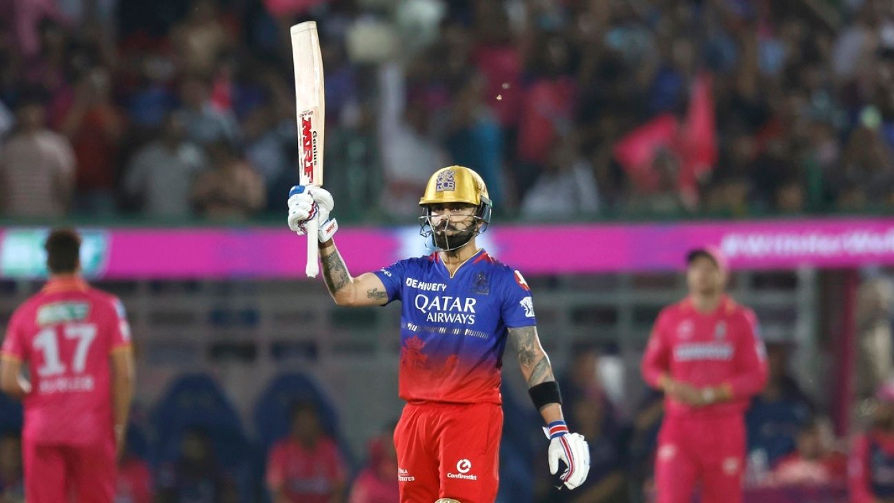 Kohli scores record eighth IPL hundred, but ends up on the losing side ...