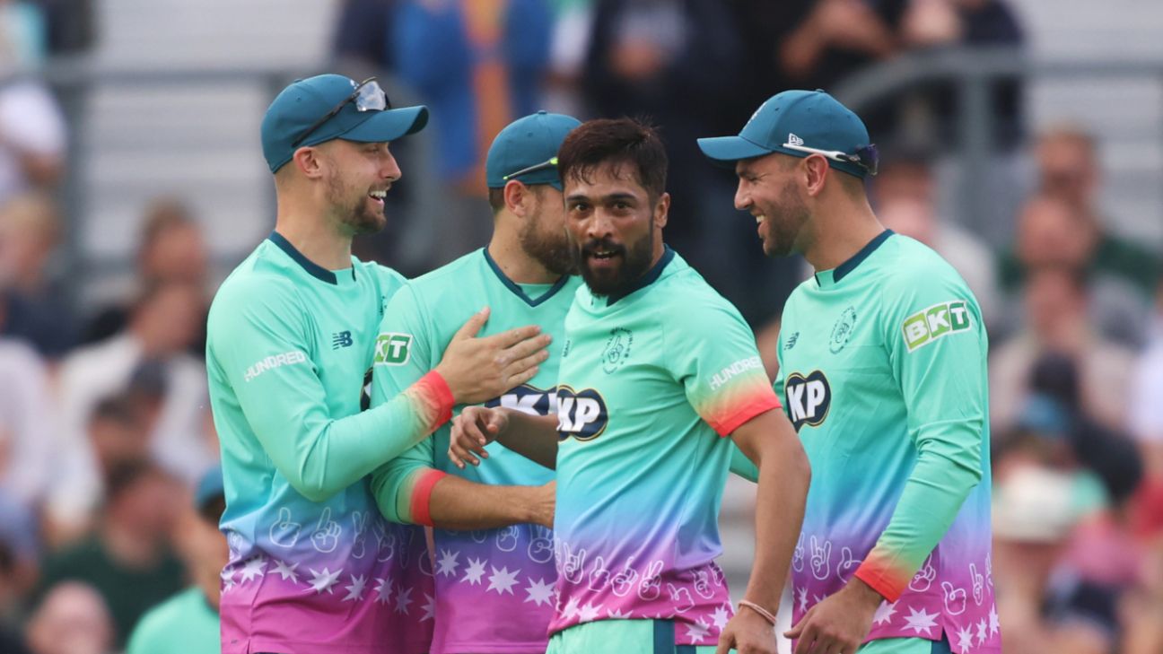 Mohammed Amir, Imad Wasim signed as Hundred replacements - ESPN