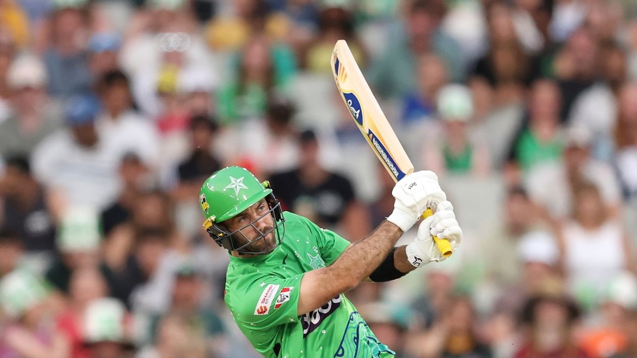 Maxwell signs new two-year deal with Melbourne Stars - ESPN