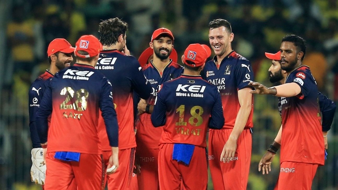 Spellbinding Hazlewood and RCB conquer Chepauk and CSK - ESPN