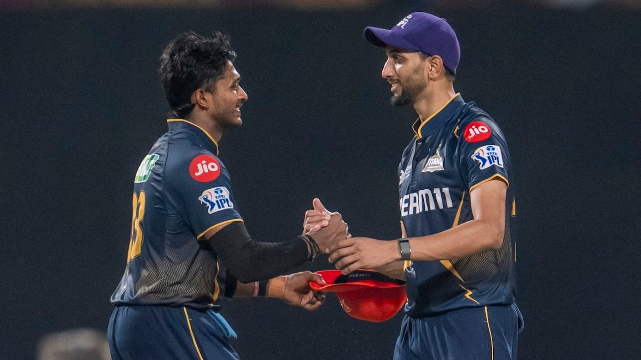 GT's Sai Sudharsan and Prasidh Krishna lead IPL 2025 Orange and Purple Cap tables - ESPN