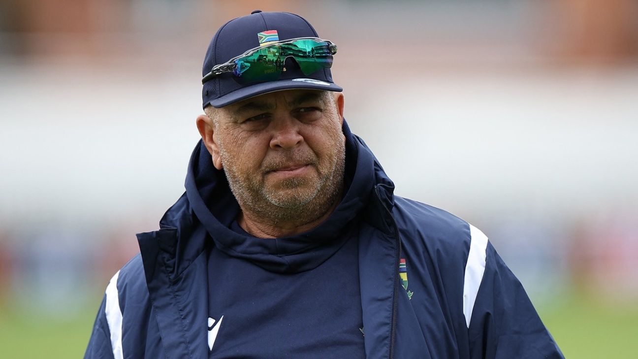 SA coach Conrad embracing 'favourites' tag heading into T20 World Cup ...