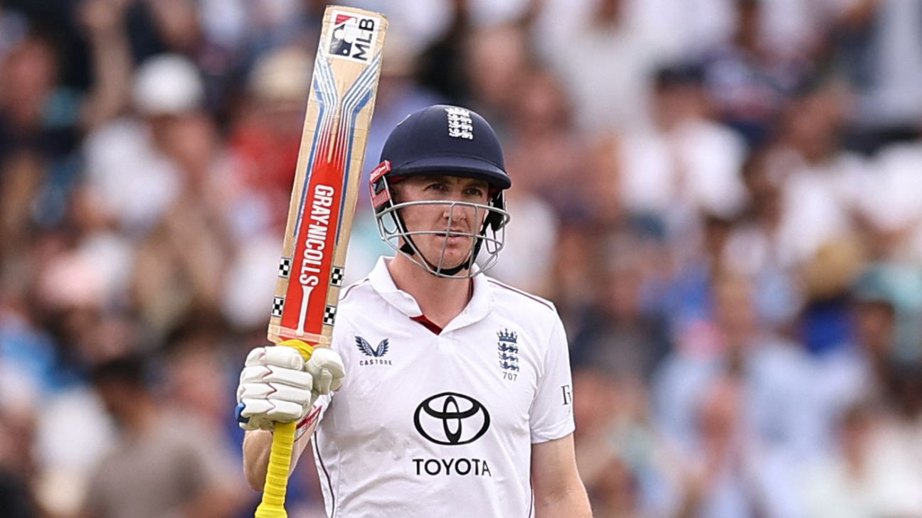Brook named as Ashes vice-captain as Jacks earns recall - ESPN