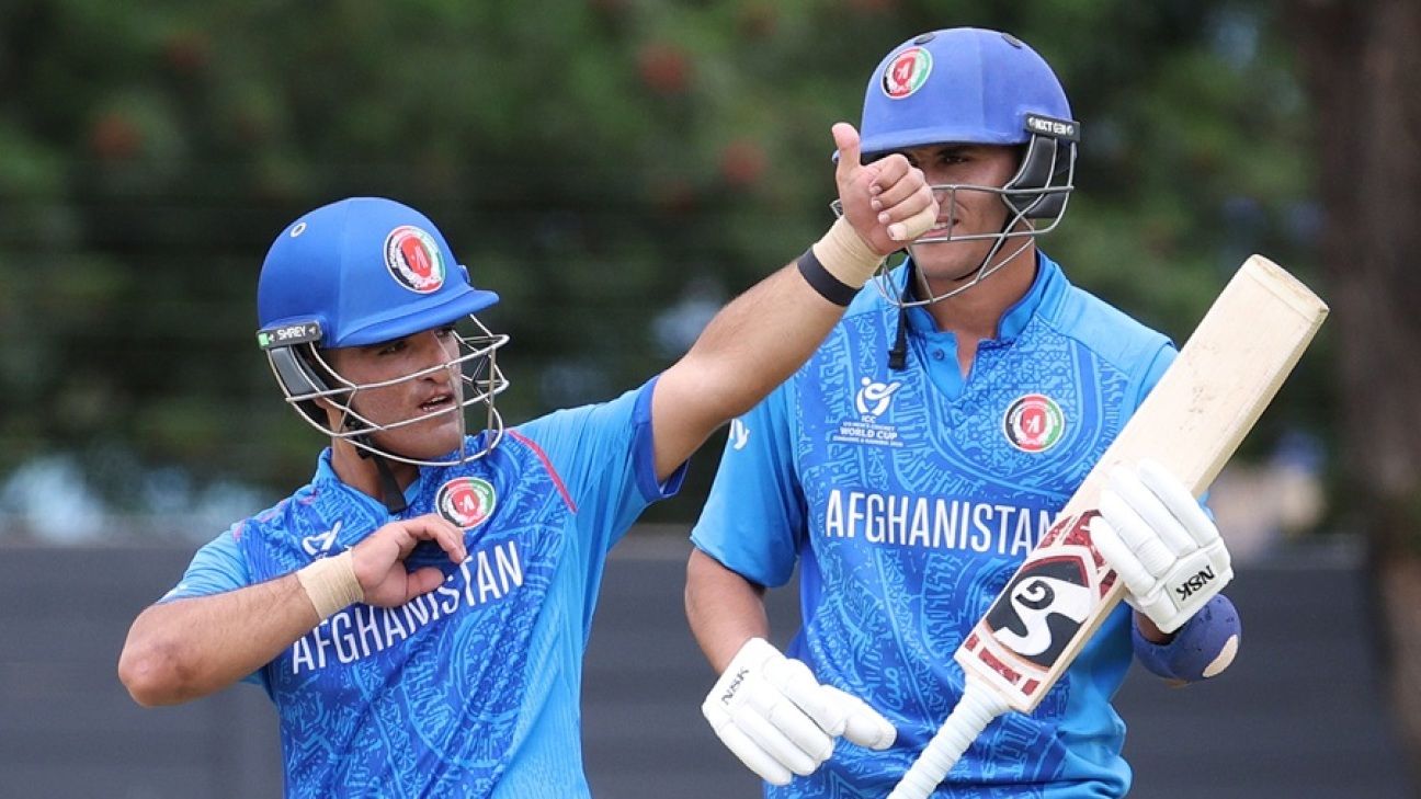 U-19 World Cup: Afghanistan stun SA; Australia, England post wins - ESPN
