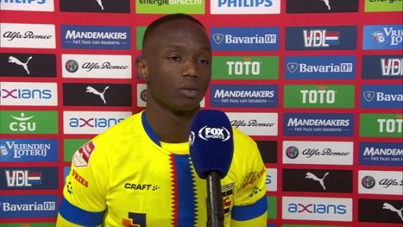 Kallon: "Mooi dat ik de winnende kon binnenschieten" - ESPN Video