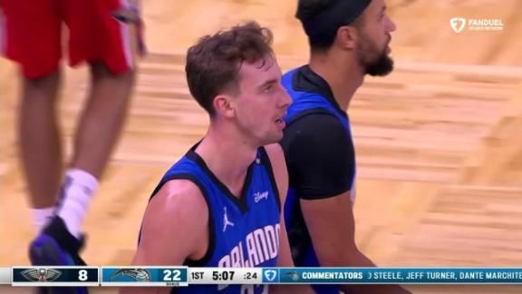 Franz Wagner lidera la ofensiva del Magic ante Pelicans - ESPN Video