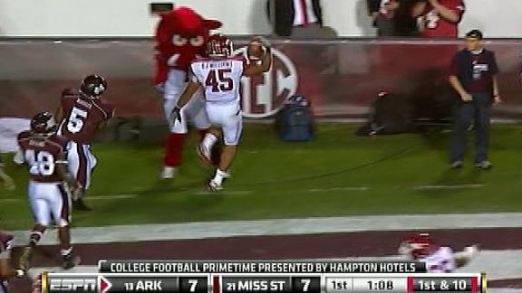 Mississippi State vs Arkansas Highlight - ESPN Video