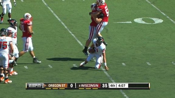 Wisconsin vs Oregon State Highlight - ESPN Video