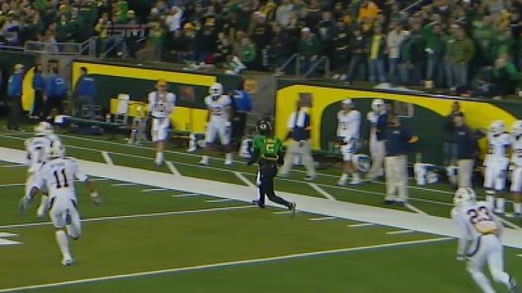 Oregon vs California Highlight - ESPN Video