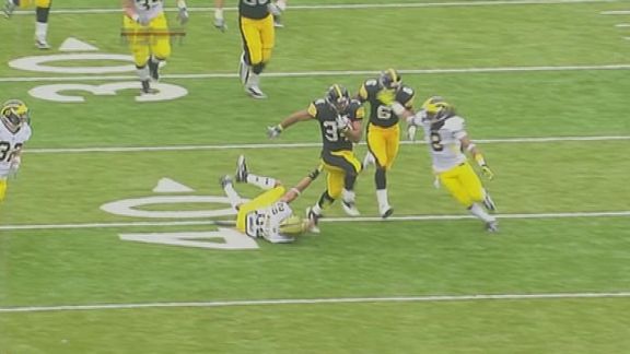 Iowa vs Michigan Highlight - ESPN Video