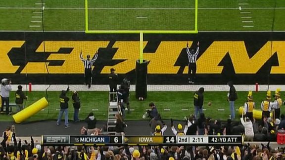 Iowa vs Michigan Highlight - ESPN Video