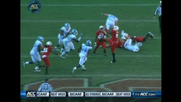 North Carolina State vs North Carolina Highlight - ESPN Video