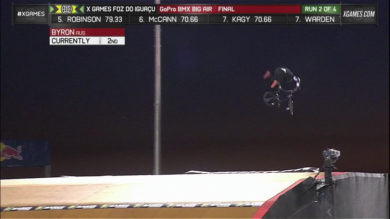 Vince Byron Run 2 BMX Big Air - ESPN Video