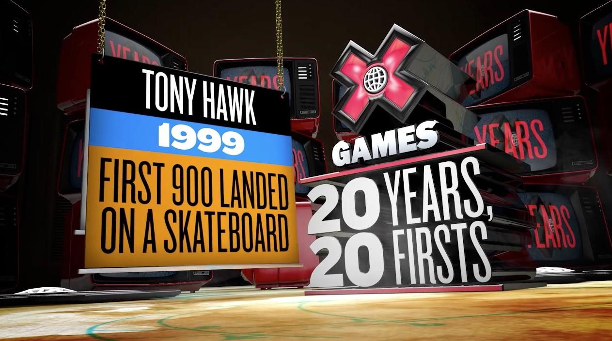 20 Years, 20 Firsts -- Tony Hawk's 900 - ESPN Video