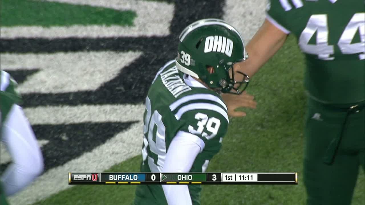 1Q OHIO J. Yazdani 33 yd FG GOOD - ESPN Video