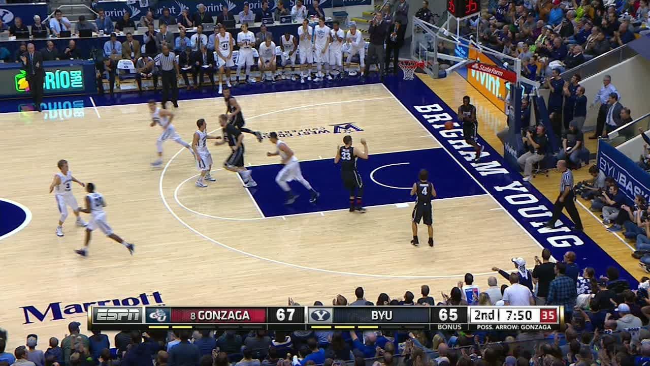 2H BYU A. Winder made Jumper. - ESPN Video