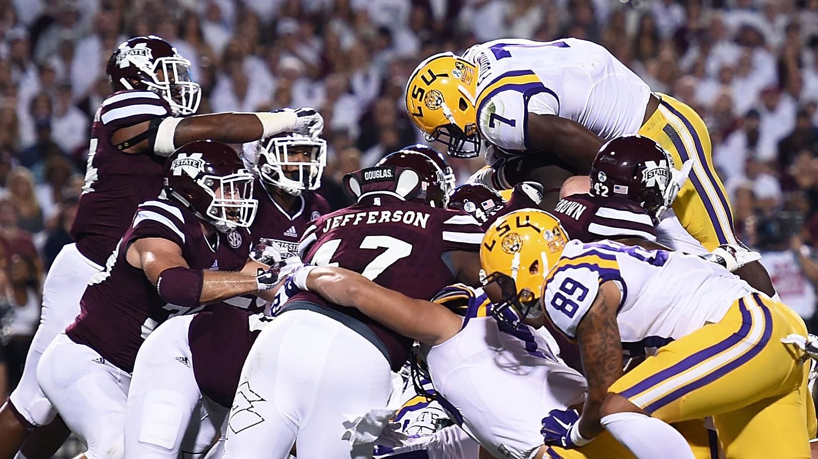 LSU survives Mississippi State on last play - ESPN Video