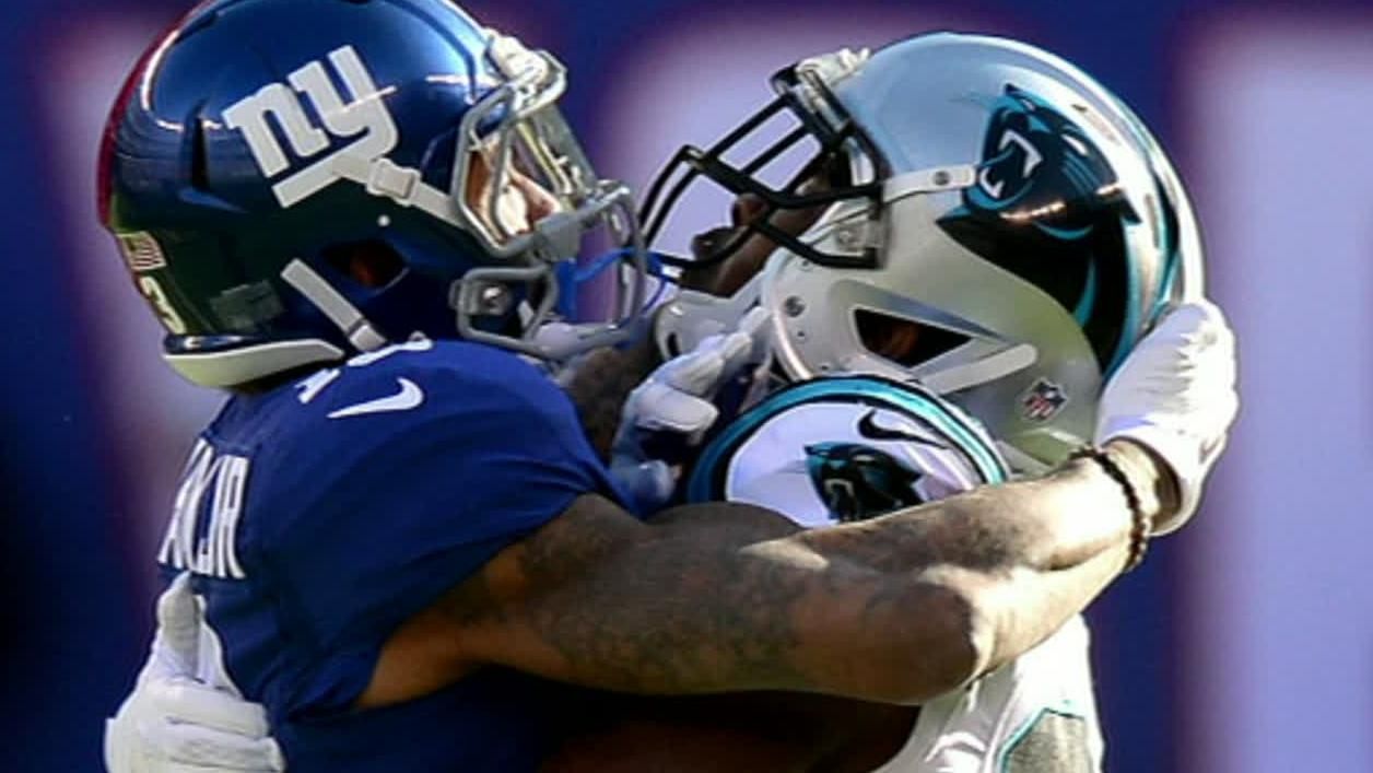 Source: Odell Beckham felt threatened by Panthers' bat stunt - ESPN