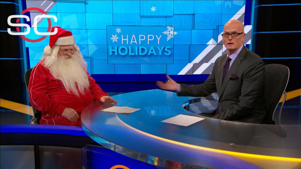 SVP interviews Santa - ESPN Video