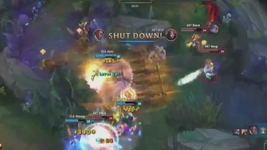 Group Stage: SK Telecom T1 vs Counter Logic Gaming - ESPN Video