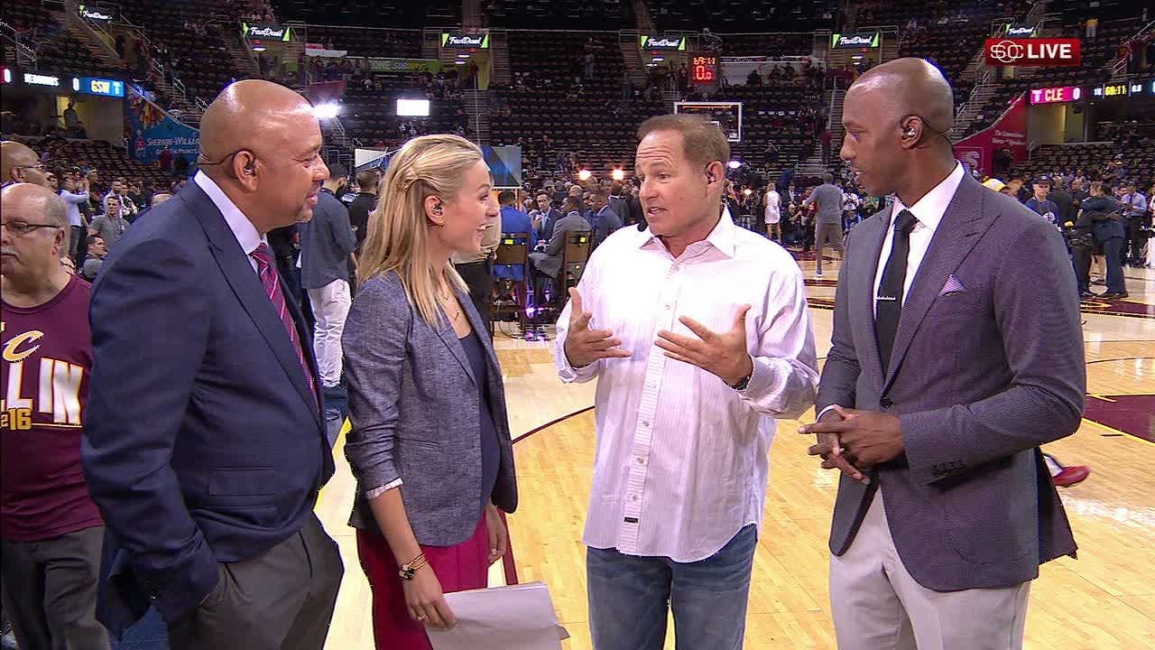 How Les Miles' family fooled him into going to Game 6 - ESPN Video