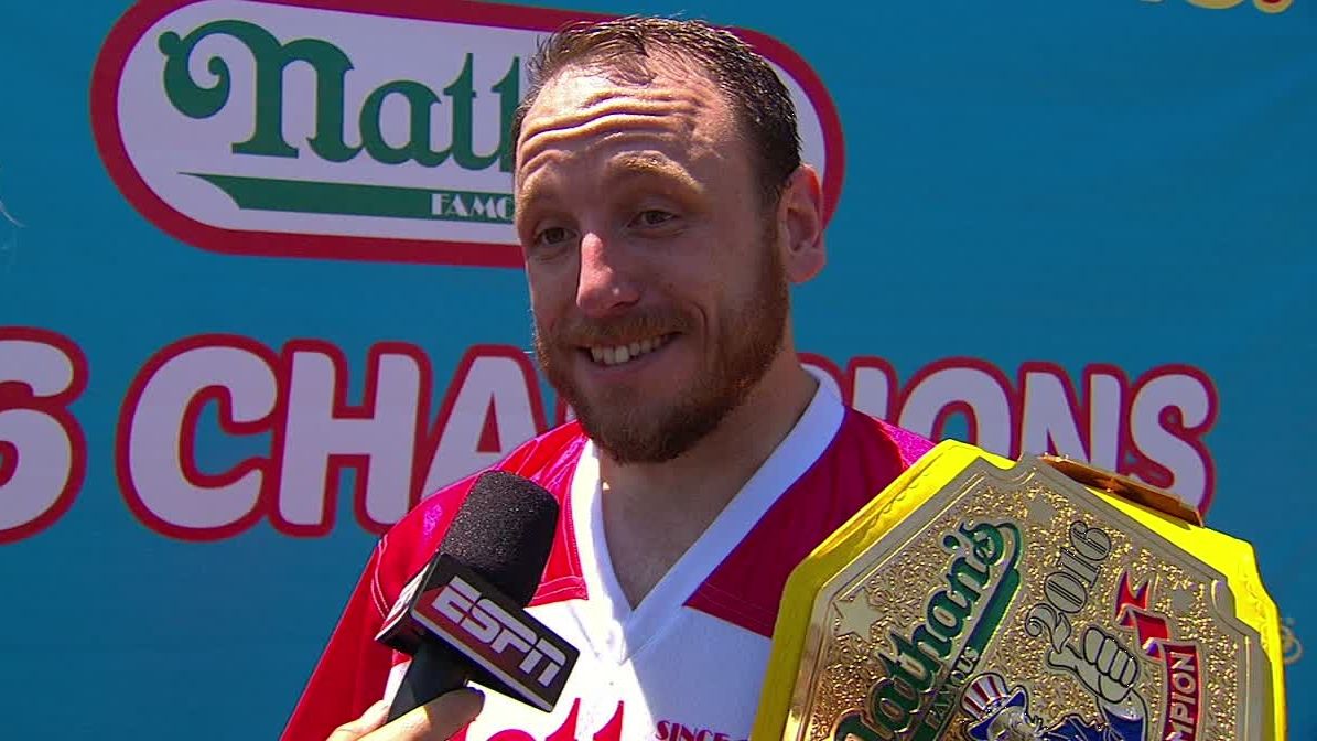 Joey Chestnut: 'My body was working' - ESPN Video