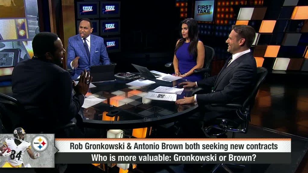 Stephen A.: Brown much more valuable than Gronk - ESPN Video