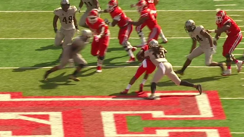 UCF player with one hand has huge defensive game - ESPN Video
