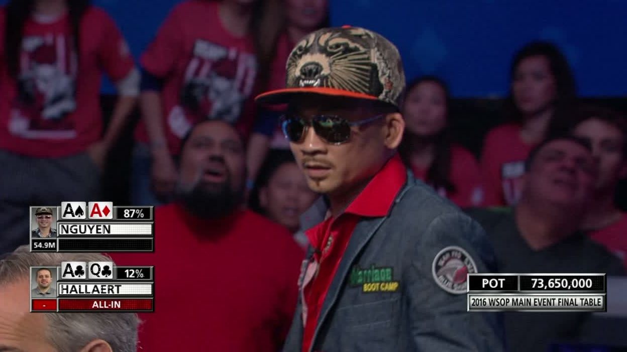 Qui Nguyen scores massive knockout at final table - ESPN Video