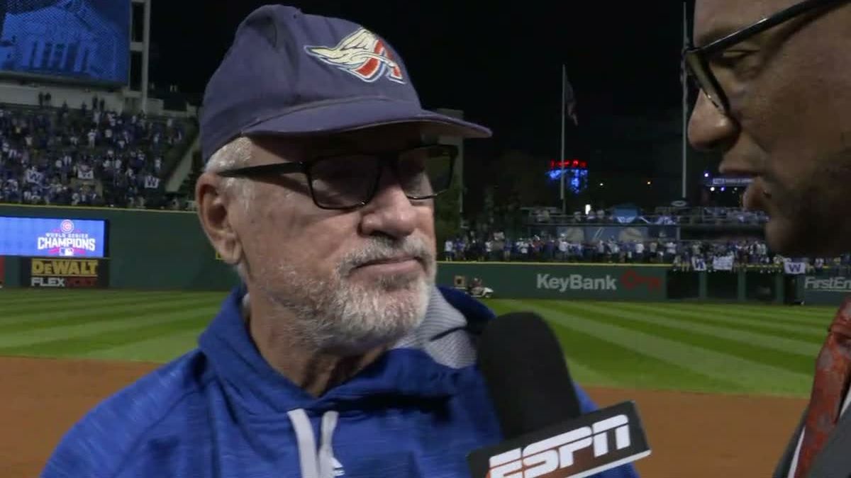 Maddon's emotions 'indescribable' after winning World Series - ESPN Video