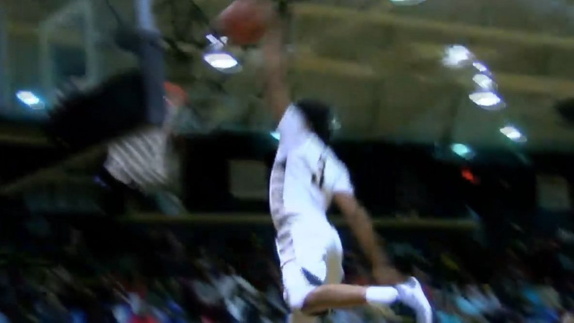 High school dunker posterizes defender with vicious dunk - ESPN Video
