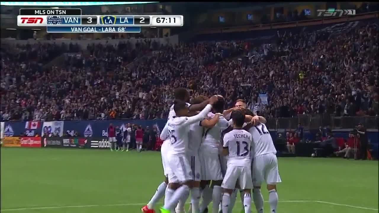 GOAL: Matias Laba beautiful strike takes the lead! - Via MLS - ESPN Video