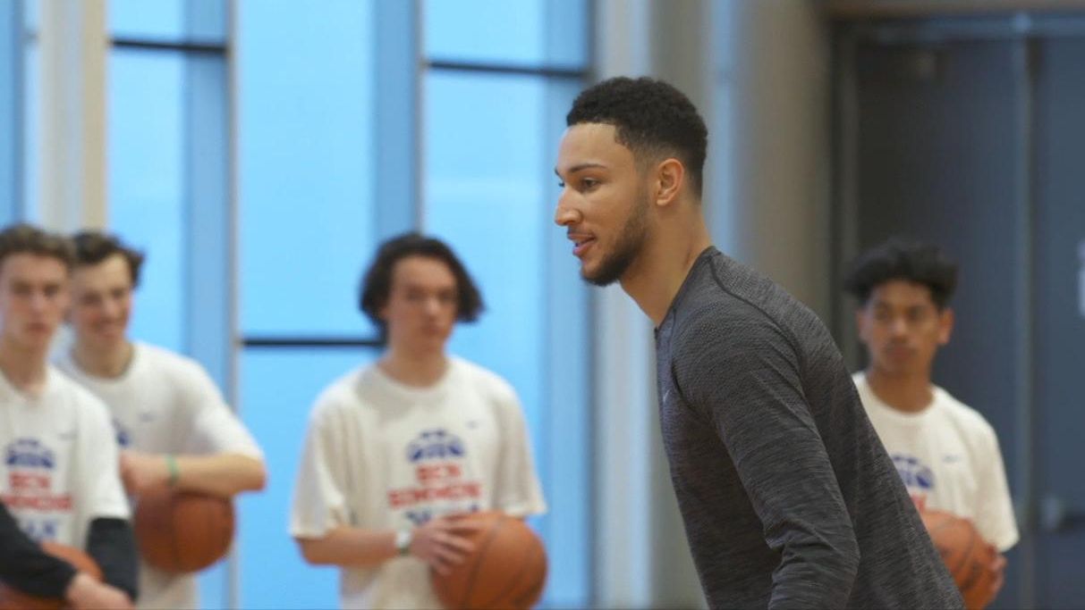 Simmons hosts first ever basketball camp - ESPN Video
