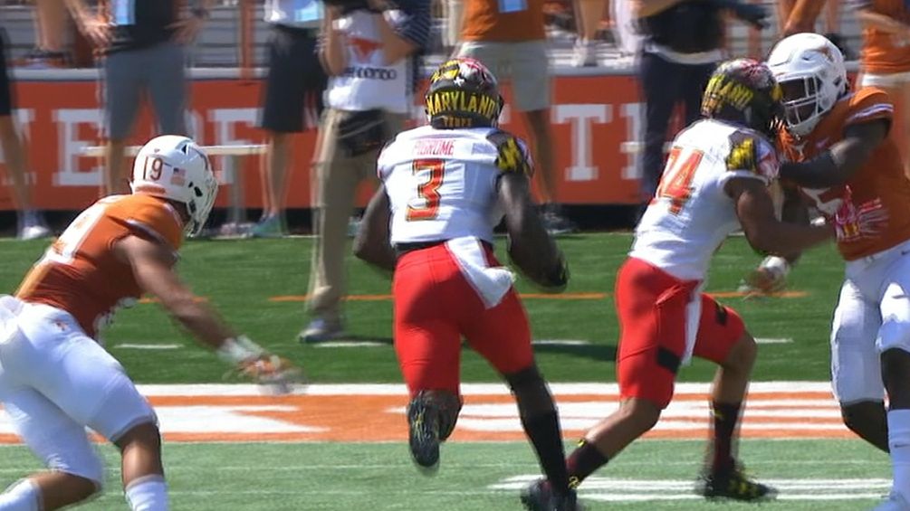 Terps QB Pigrome takes it to the house - ESPN Video