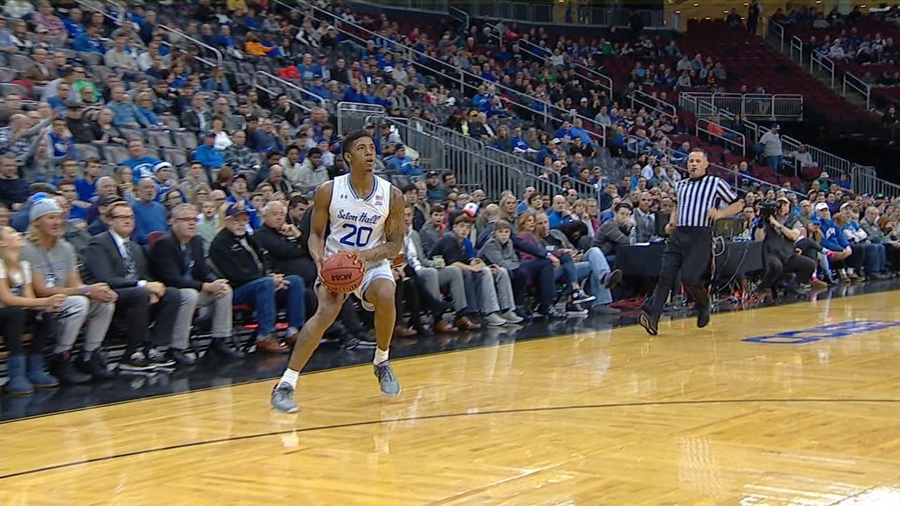 Rodriguez knocks down Seton Hall 3-ball - ESPN Video
