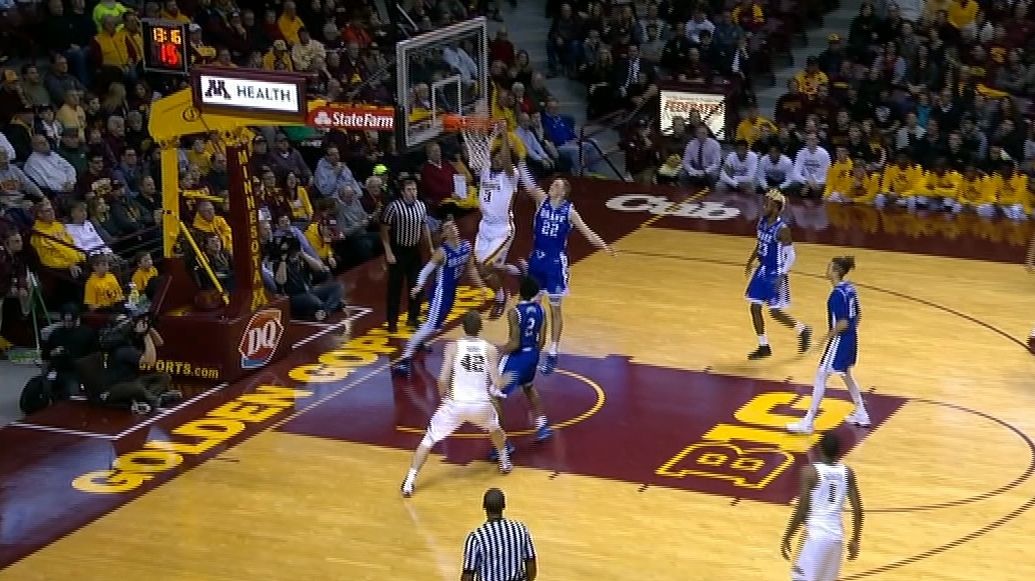 Minnesota holds off Drake by a point - ESPN Video